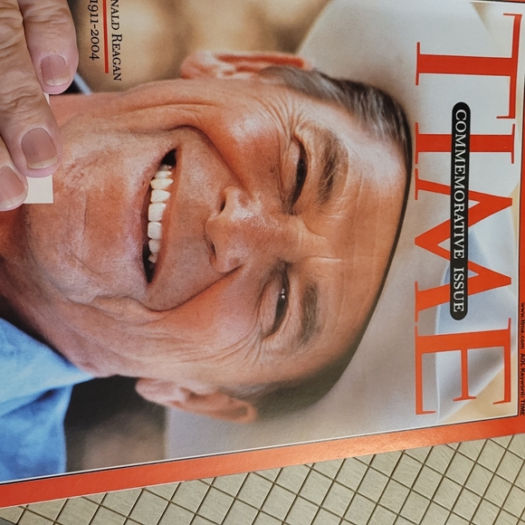 Time Ronald Reagan | Other | Time Magazine Commertive Issue Ronald ...